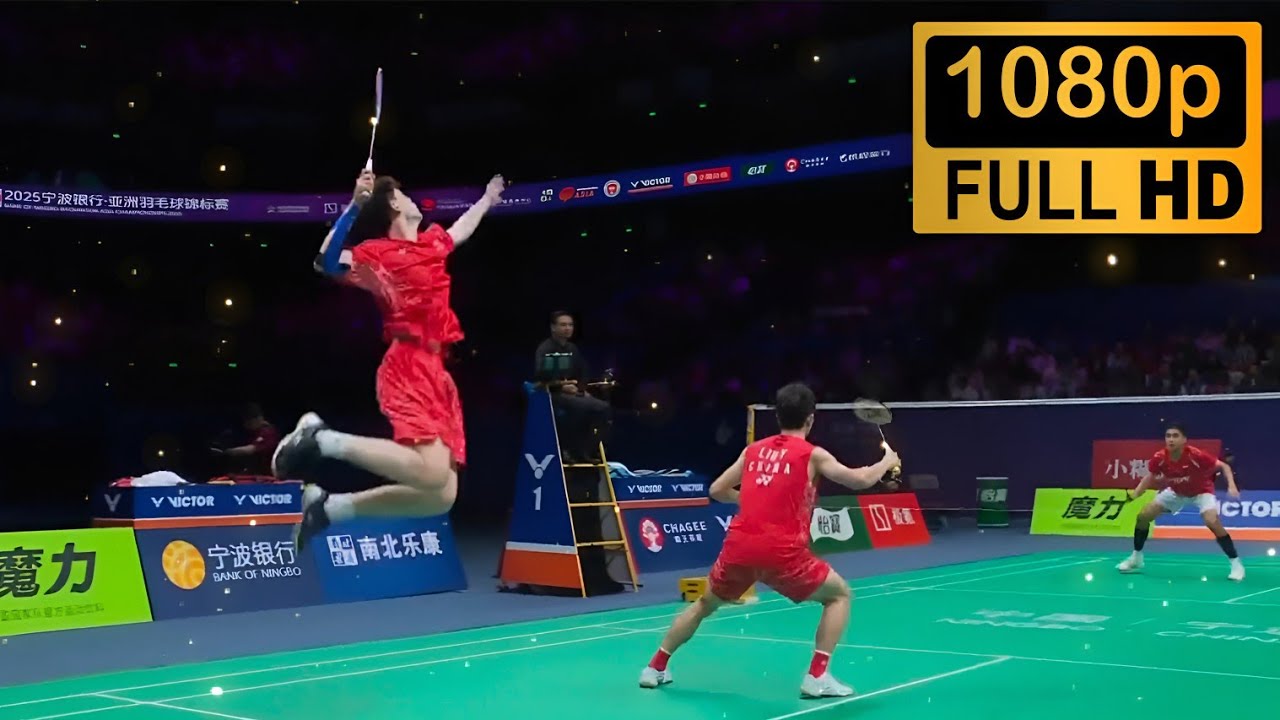 {Semifinal} Liu Yi/Chen Boyang (CHN) vs Carnando/Maulana (INA) #asiachampionships2025 - YouTube