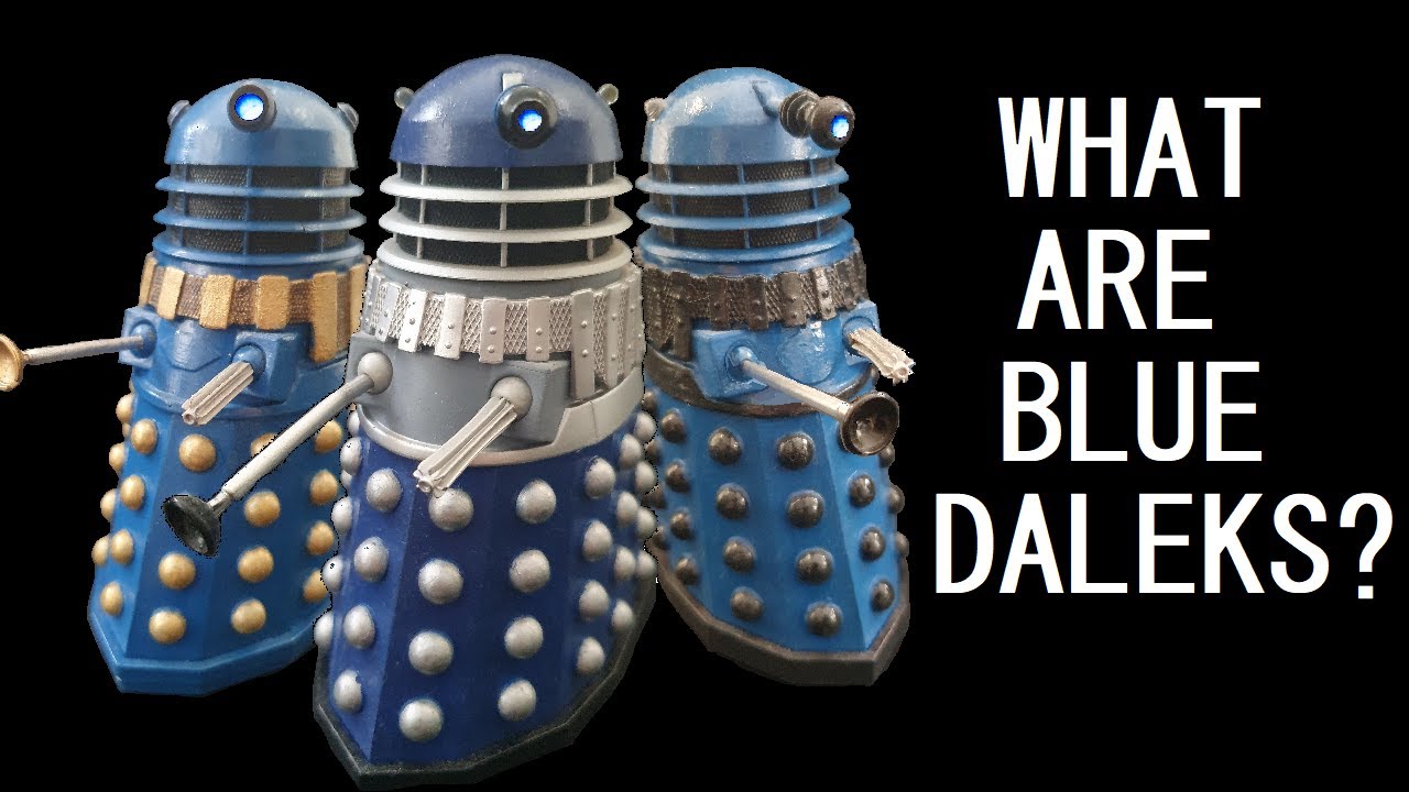 What are Blue Daleks? - YouTube