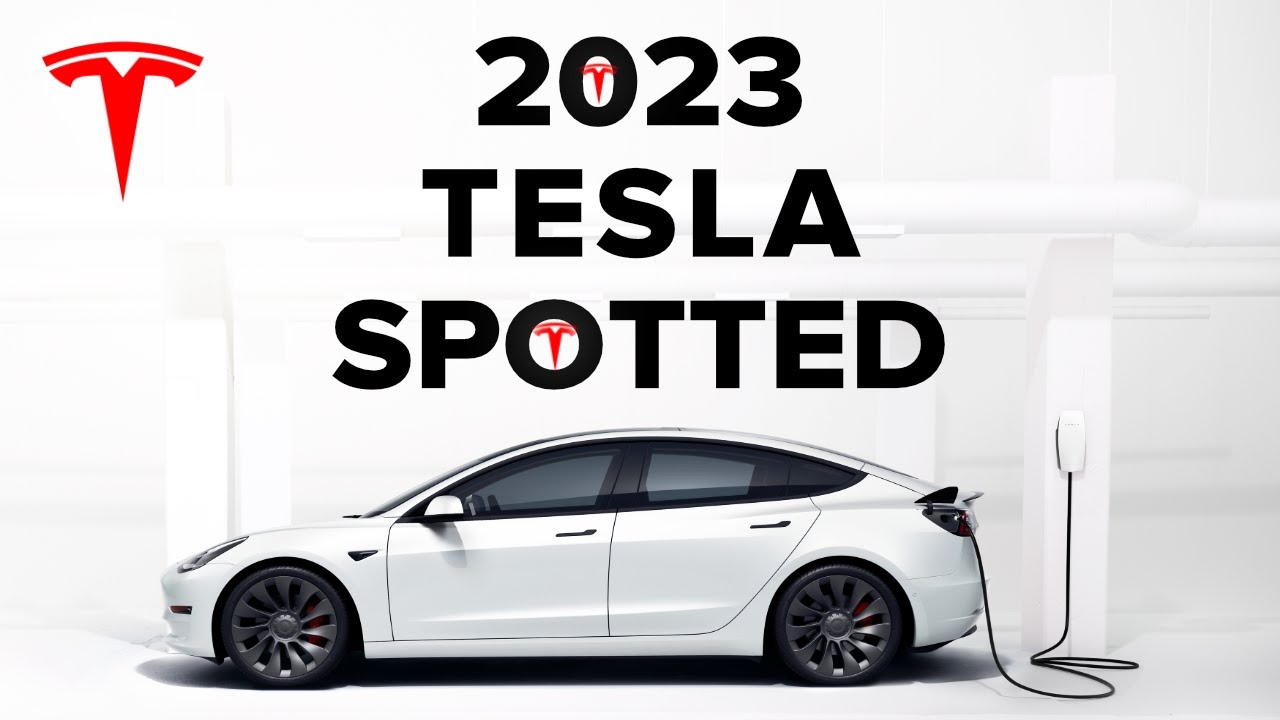 NEW 2023 Tesla Body Spotted Pre-Production | It's Not What You Think ...
