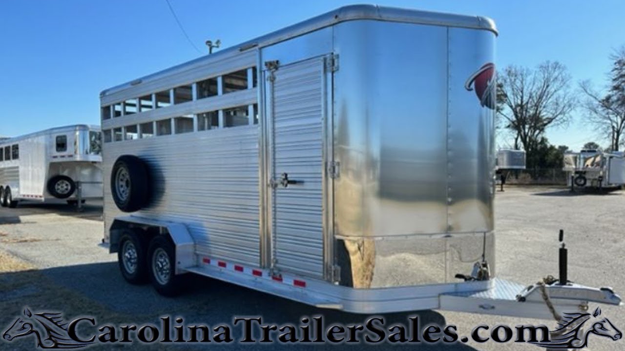 New 2023 Kiefer 4 Horse, Aluminum, Sliders on both cuts, Model: 7'x7 ...