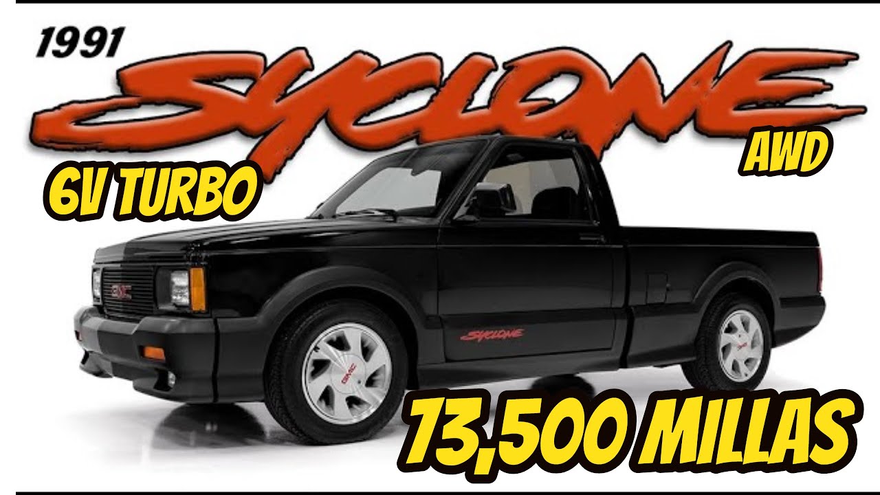 Syclone GMC 91 V6 turbo con nitro traccion en las 4 ruedas truck for ...