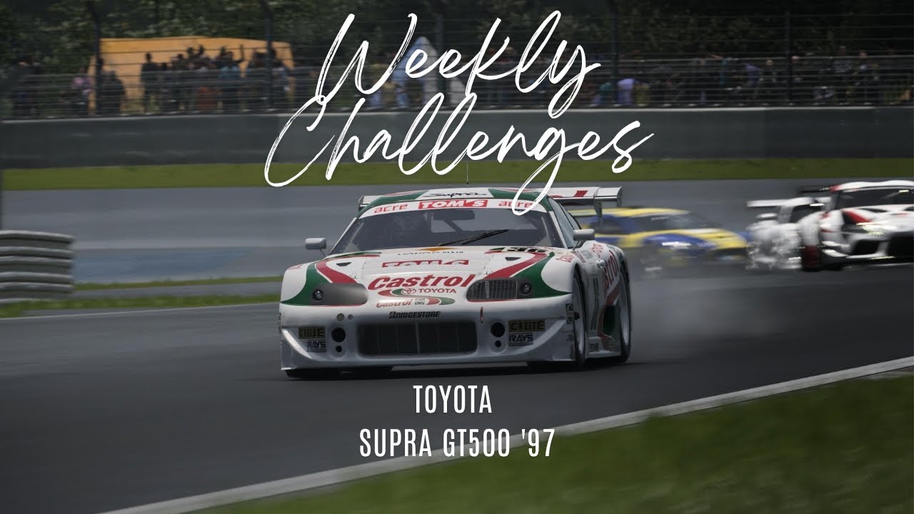 Gran Turismo 7 -🌧️Toyota Supra GT500 '97 (Fuji Speedway)🌧️- World ...