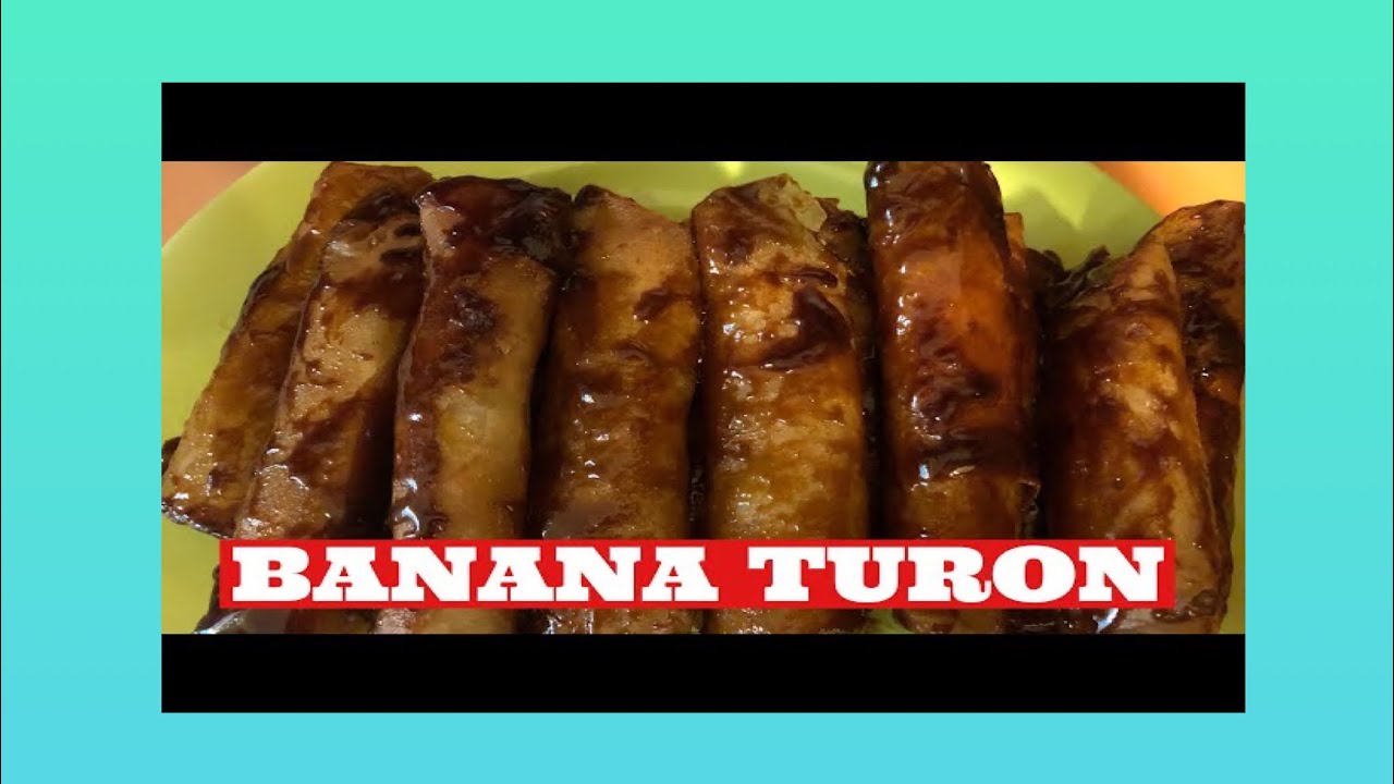 MY STYLE ON HOW TO COOK CRISP BANANA WRAPS | TURON NG SAGING | BANANA ...