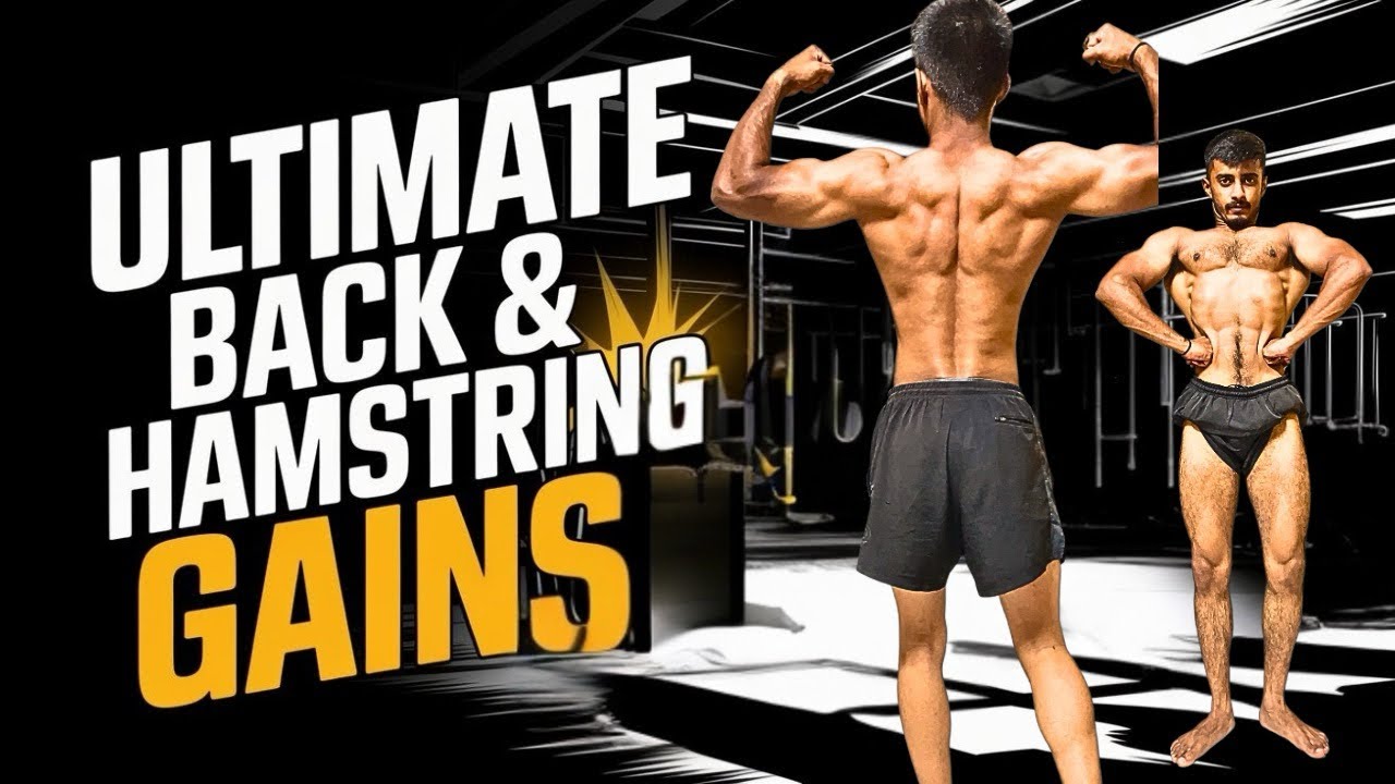 BIG Back & Hamstrings: The Ultimate Hypertrophy Workout - YouTube