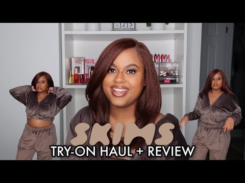 KIM KARDASHIAN.. YOUR MIND!?! HONEST SKIMS VELOUR COLLECTION TRY ON HAUL + REVIEW