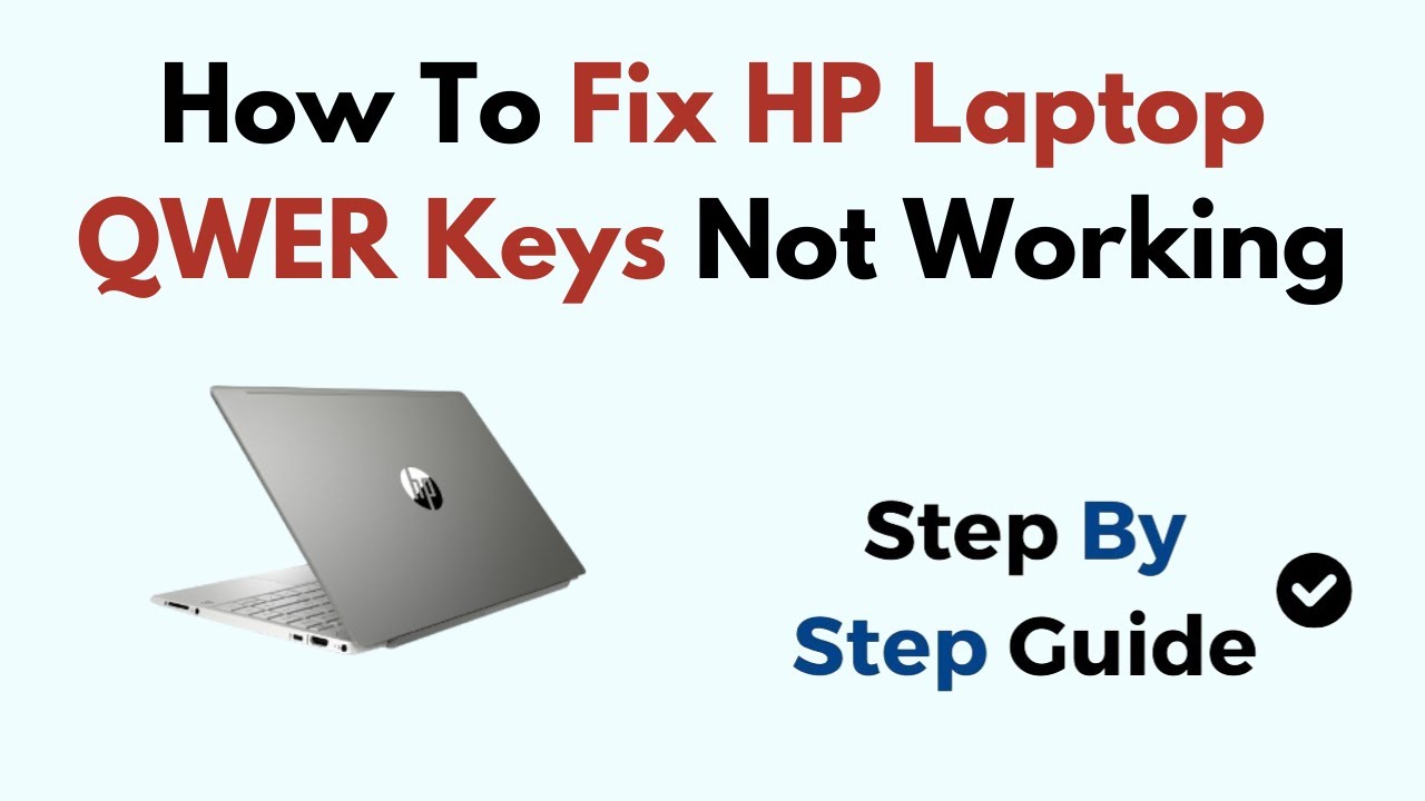 How To Fix HP Laptop QWER Keys Not Working Windows 11 - YouTube