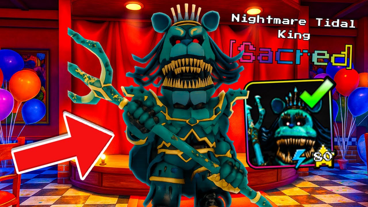 I UNLOCKED The NEW Sacred Animatronic In Roblox Five Nights Hunted ...