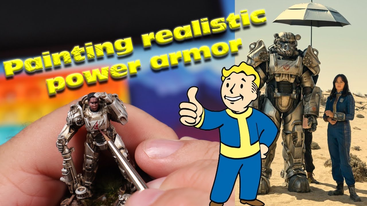 Painting Metallic Power Armor for Maximus from the Fallout TV Show ...