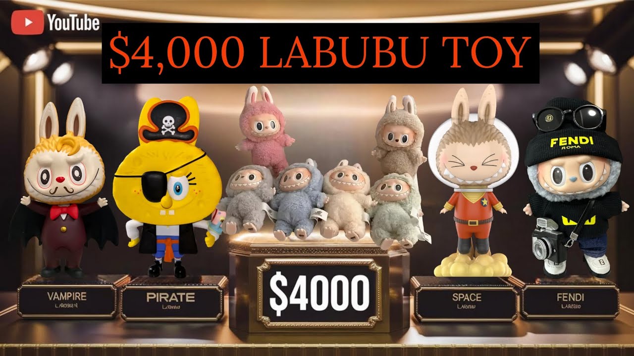 Top 5 Most Expensive Labubu Toys Ever Sold 🔥 | Rare POP MART ...