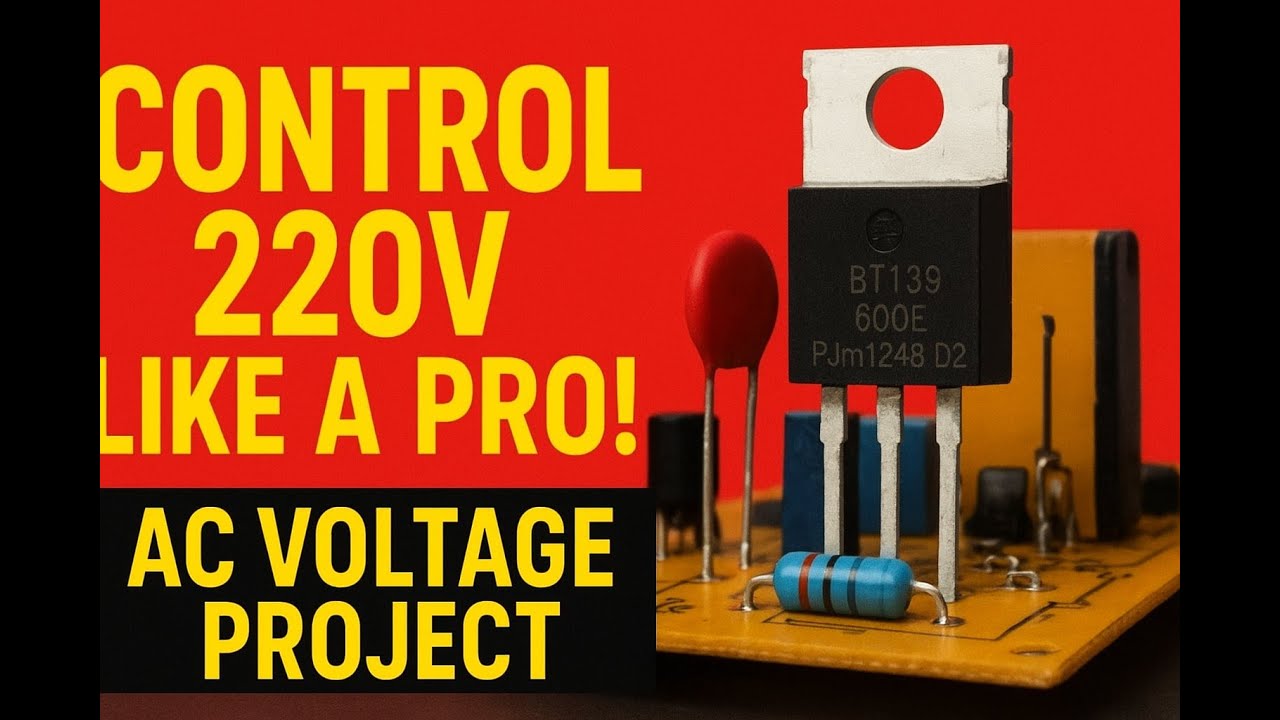 DIY 220V AC Voltage Control Simple & Effective - YouTube