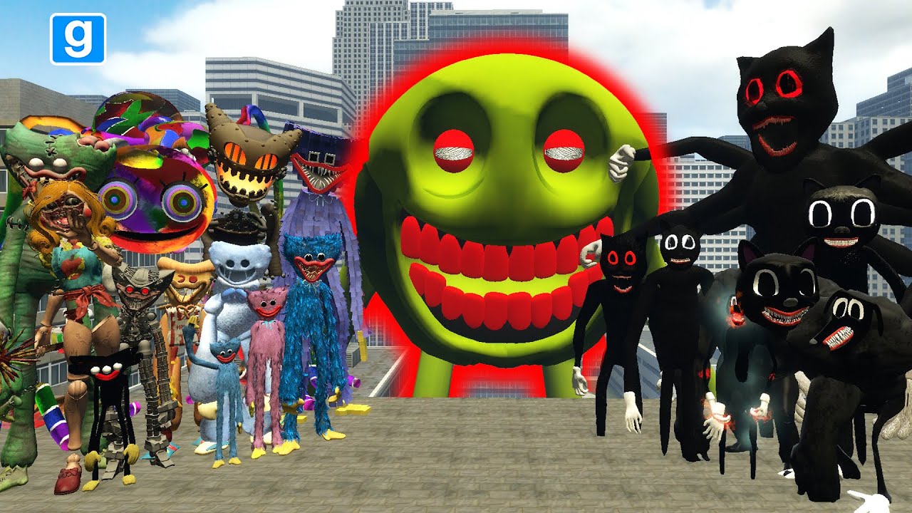 NEW Roblox Innyume Smiley's Vs ZONOMALY In Garry's Mod - YouTube