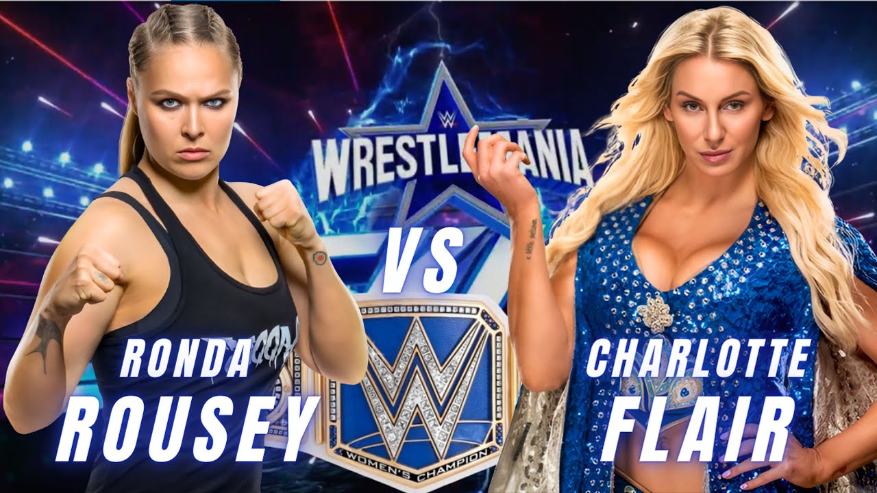 Ronda Rousey vs Charlotte Flair for SmackDown Women's Championship at ...