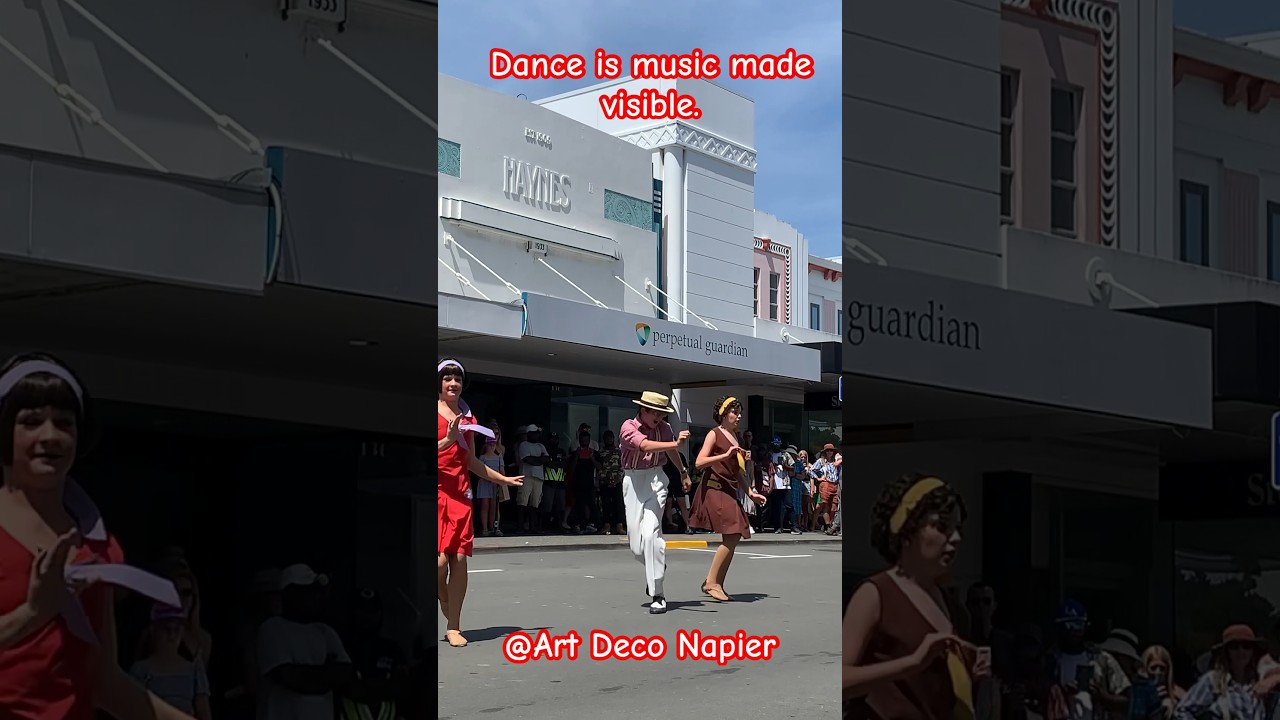 Dance is music made visible @ Art Deco Napier - YouTube