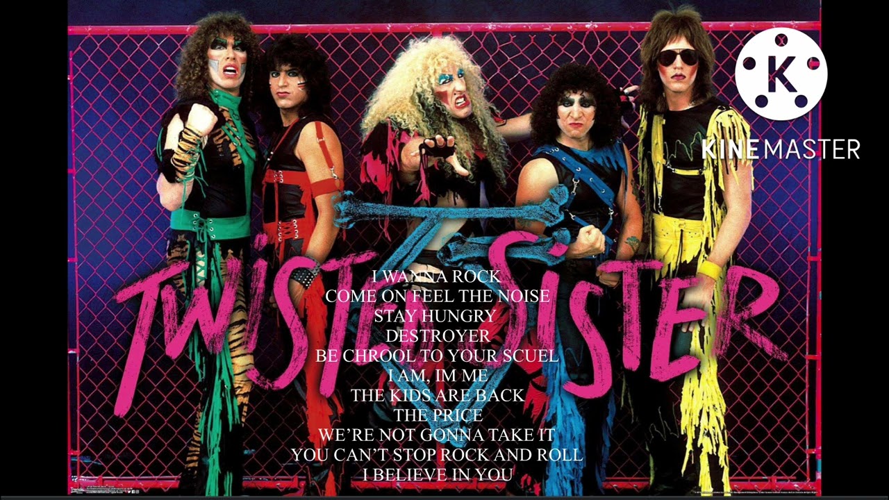 Twisted Sister Album Covers