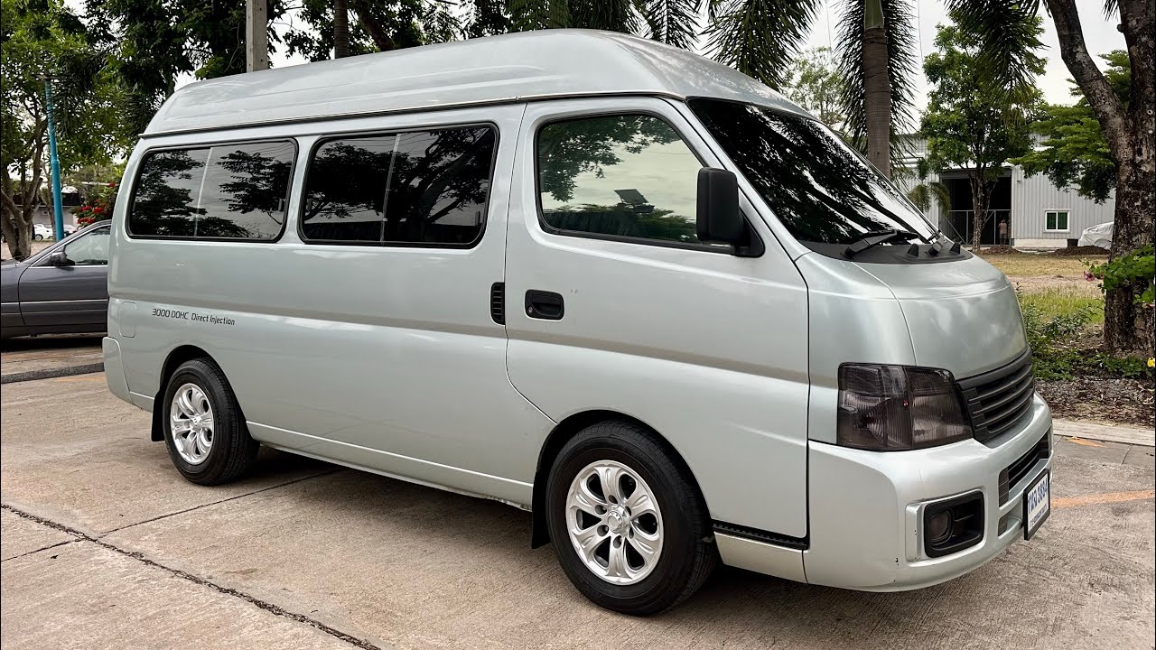 🏆🏆Nissan Urvan 3.0 ดีเซล ปี 2006 MT รถตู้ หลังคาสูง แต่ง Vip เคริ่อง ...