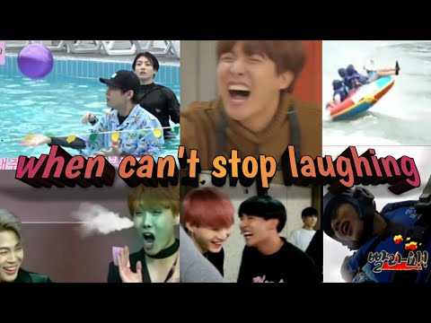 BTS Cute & Funny Moments when can't stop laughing!! - YouTube