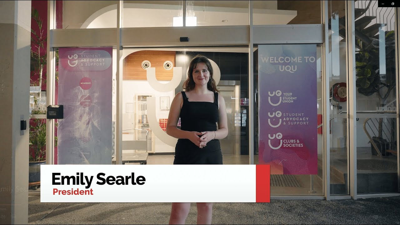 Emily Searle - UQ Union President 2022 - YouTube