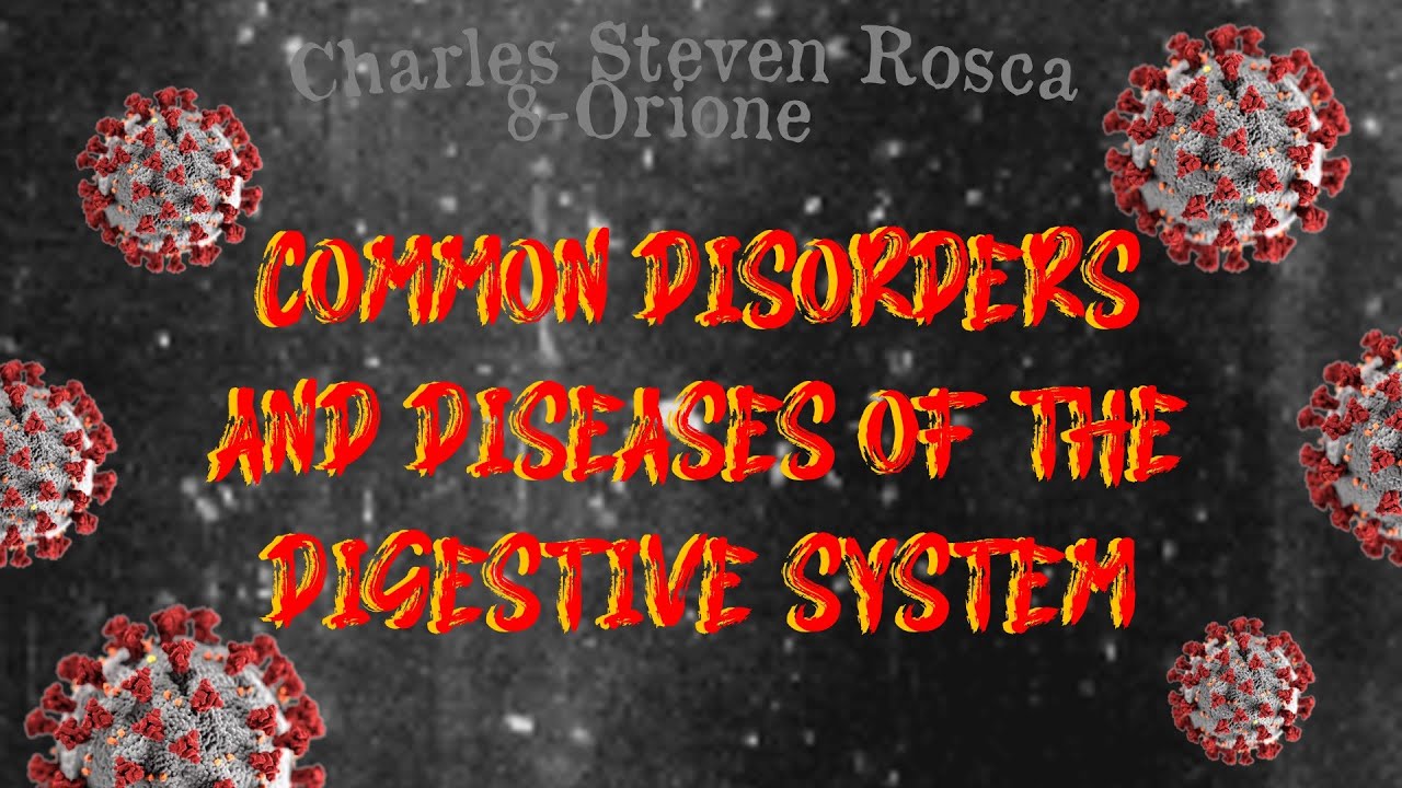 Common Disorders and Diseases of the Digestive System - YouTube