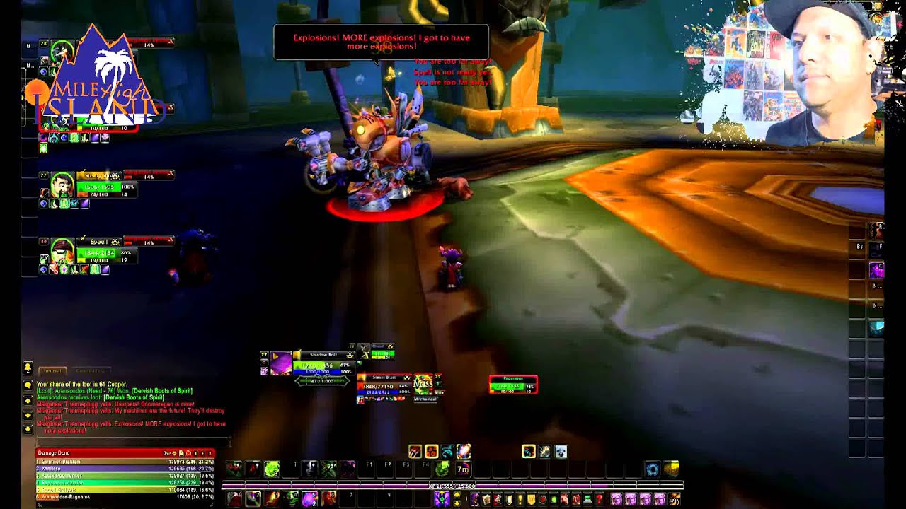 Game Play: WoW MoP low level Warlock dungeons #2 - YouTube