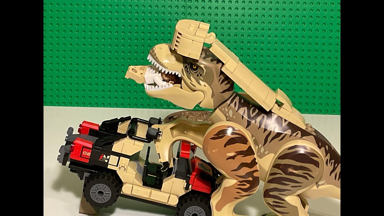 I Made a Lego D.Rex! - YouTube