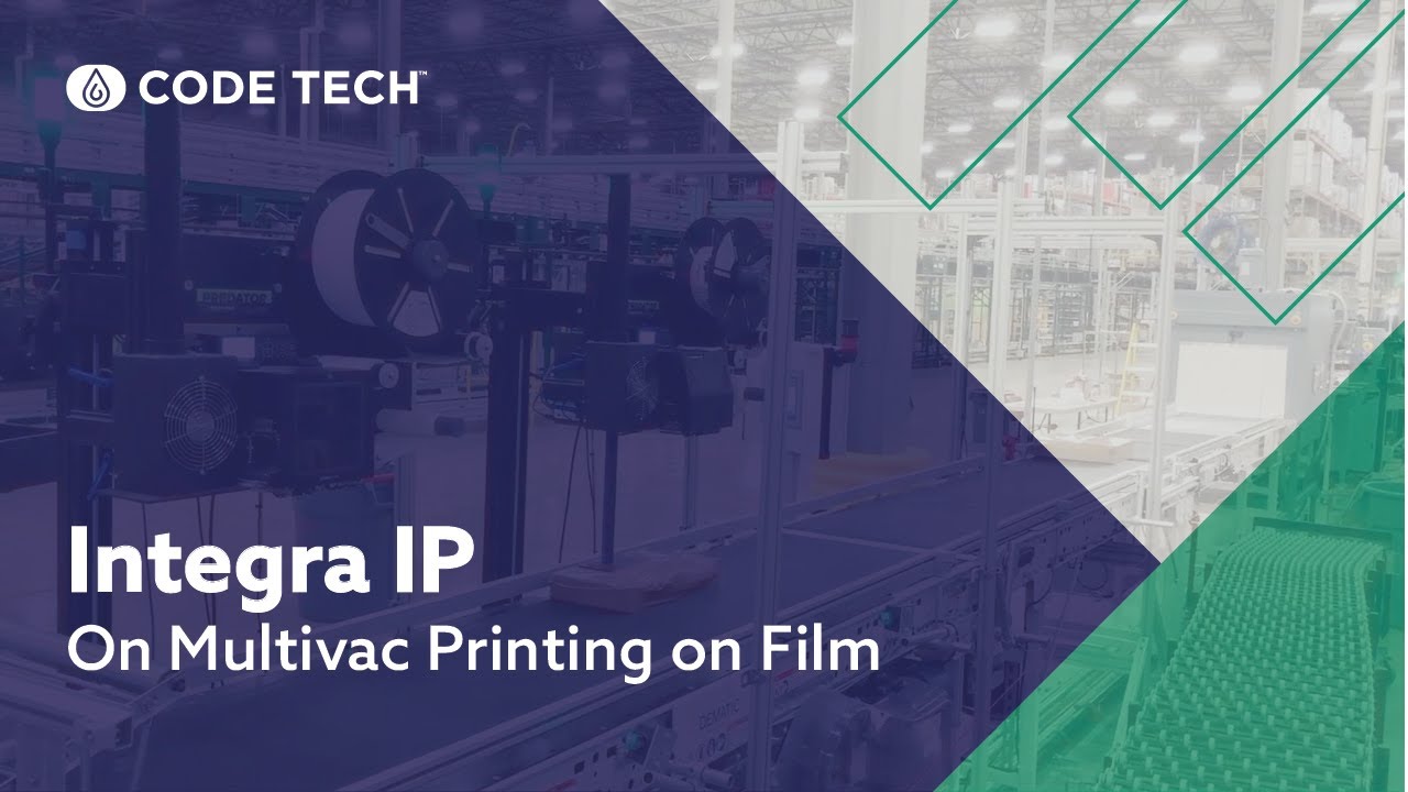Code Tech Integra IP on Multivac Printing on Film - YouTube