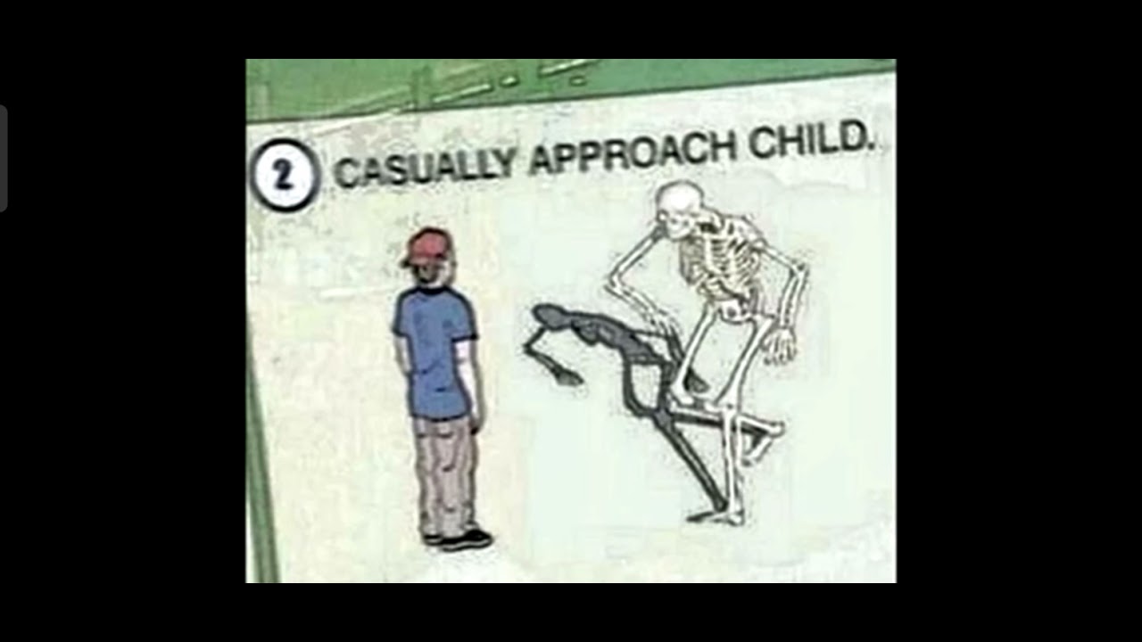 CASUALLY APPROACH CHILD. - YouTube