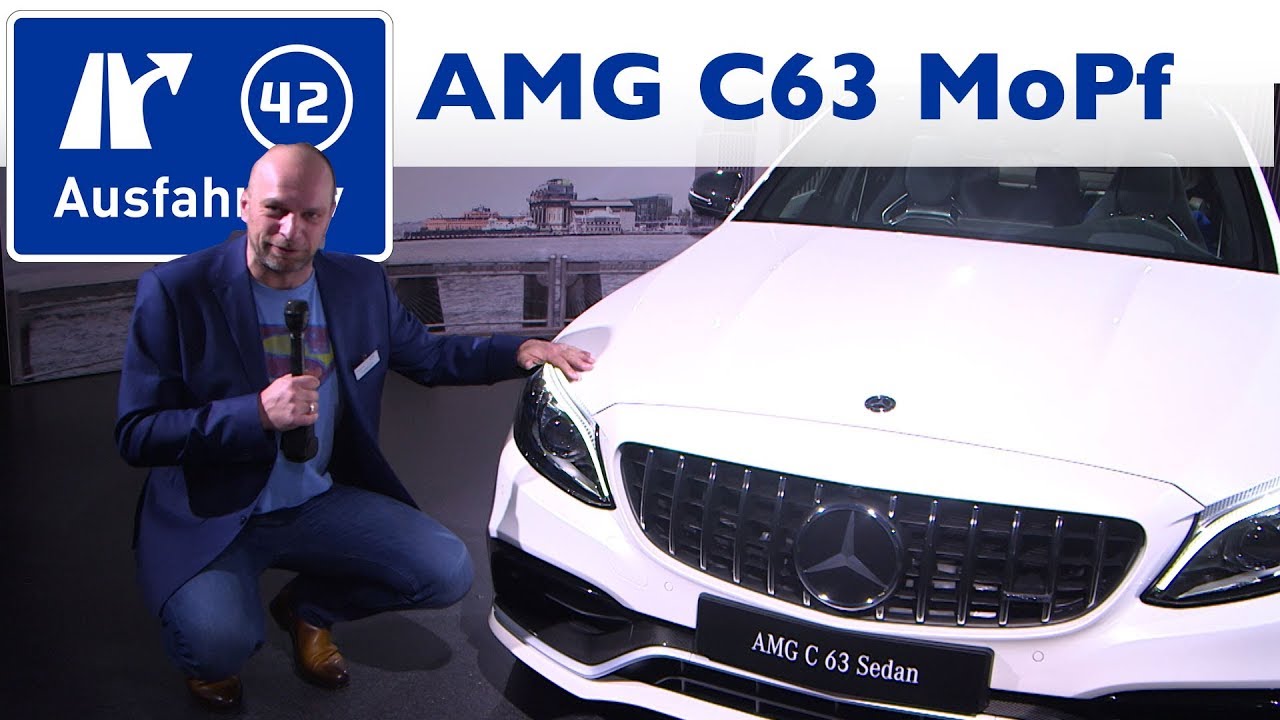 Weltpremiere Mercedes-AMG C63 Facelift W205 MoPf 2018 - YouTube