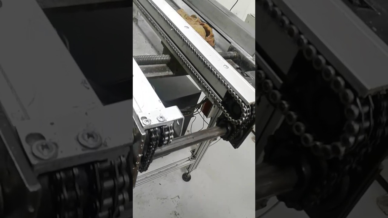 Chain conveyor for pcb... - YouTube