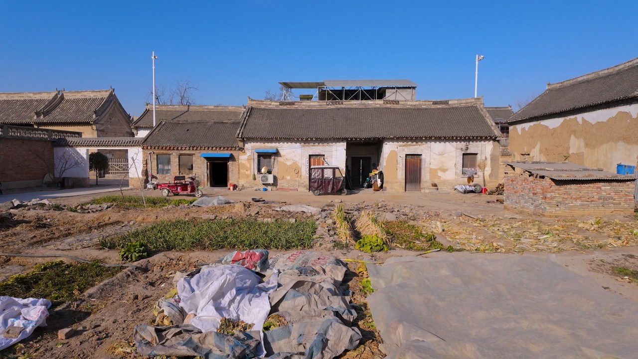 China's Thousand-Year-Old Village, Beautiful Chinese Rural Area ...
