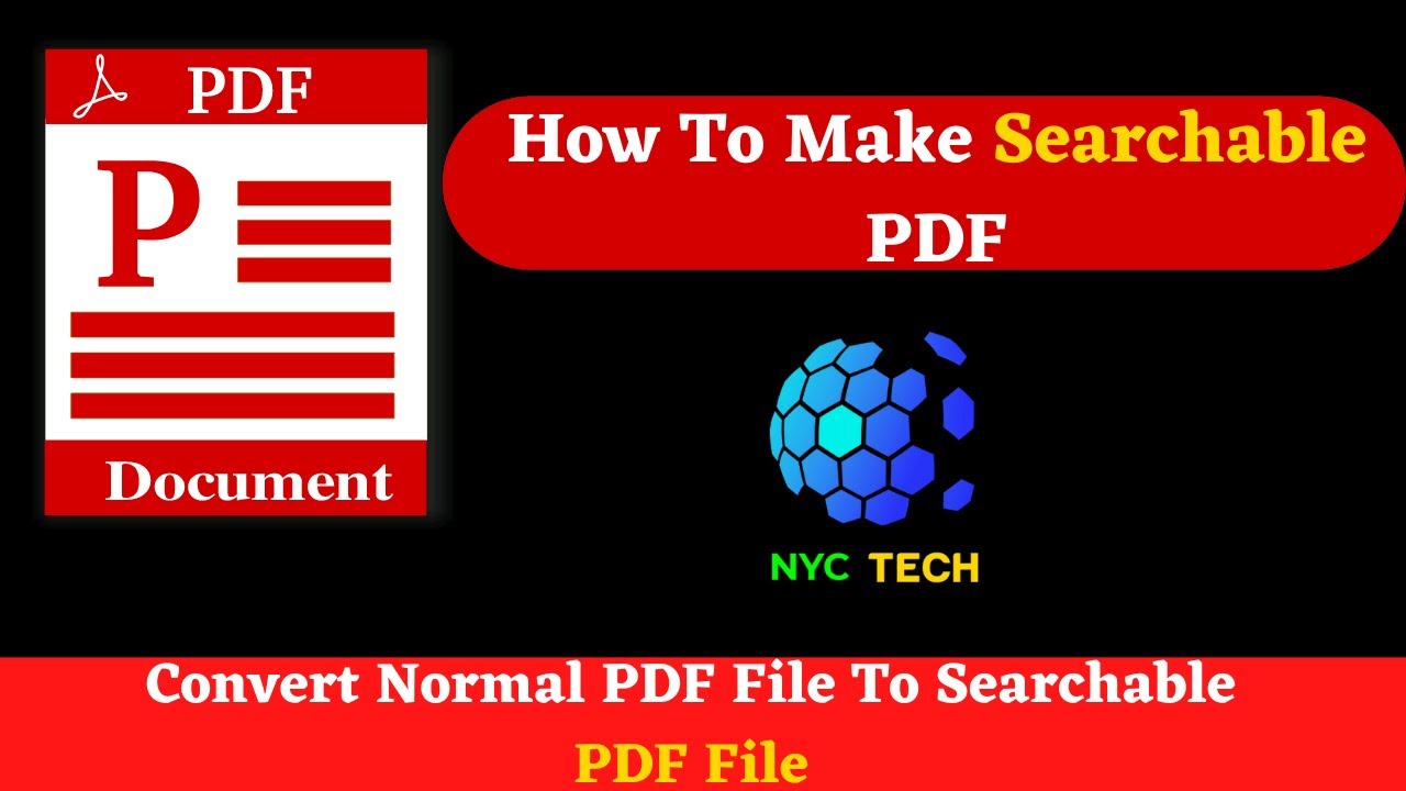 How To Convert PDF To Searchable PDF Online Exam How To Make How To Convert PDF To Searchable PDF Online Exam How To Make