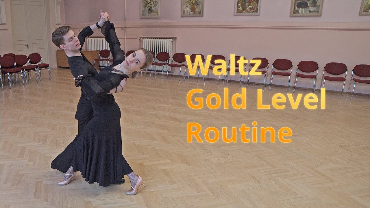 Waltz Gold Level Choreography | Contra Check, Left Whisk - YouTube