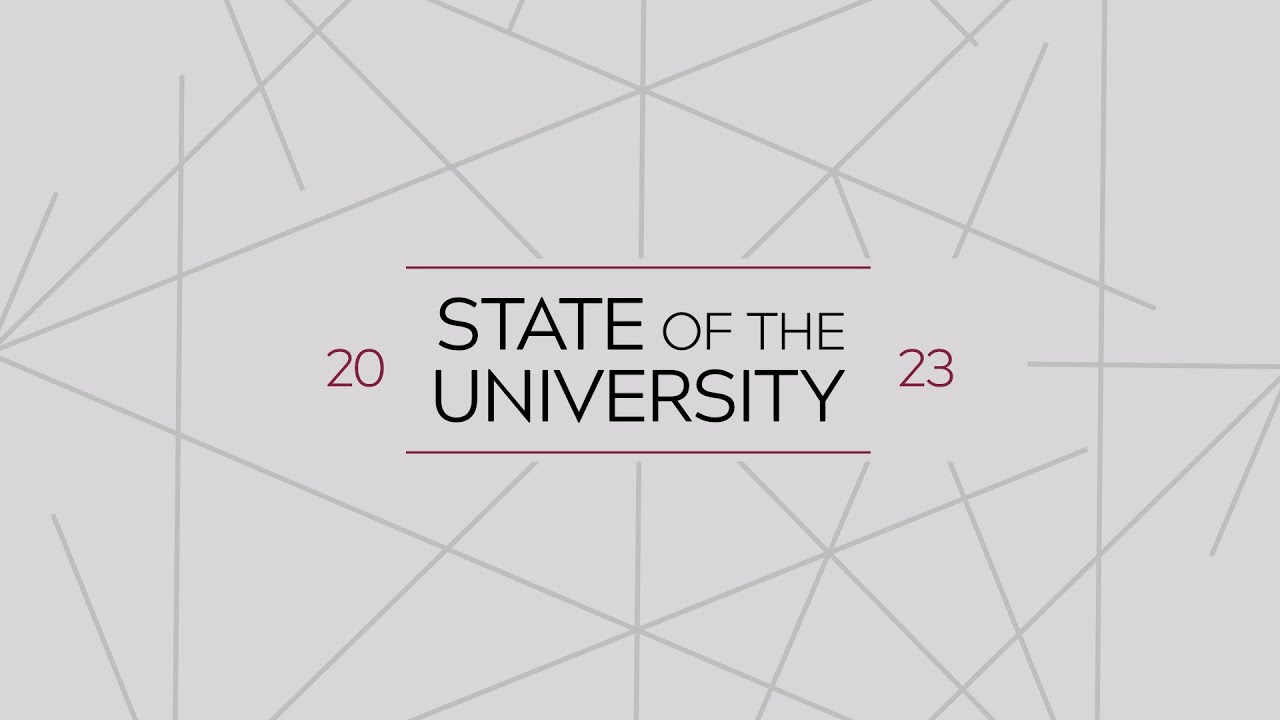 State of the University Address - YouTube