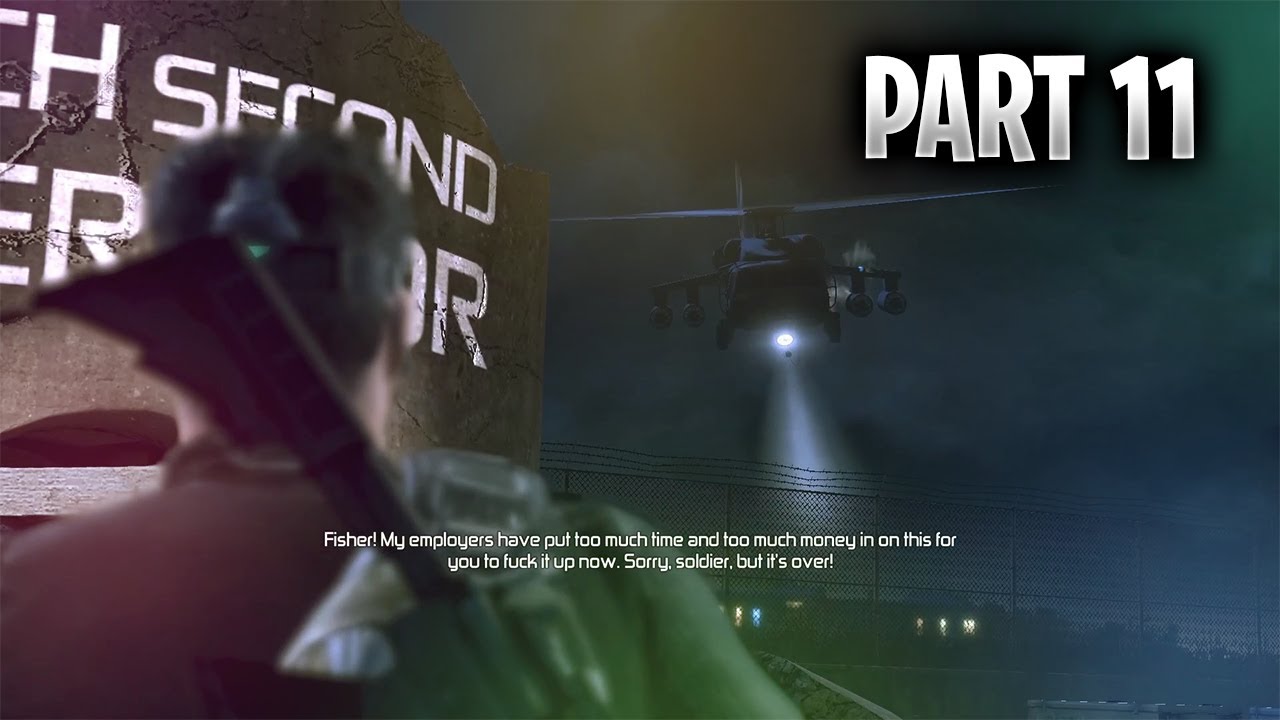Splinter Cell Conviction Walkthrough Gameplay Part 11 - Find Generator ...