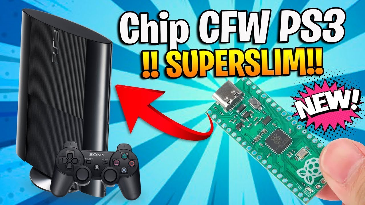 CHIP para instalar CFW en tu PS3 SUPERSLIM! BadWDSD, tardó pero al ...