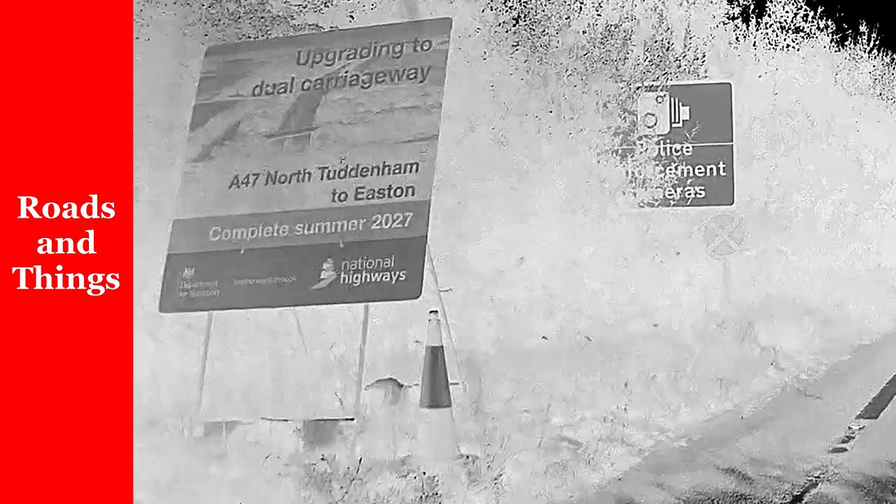 A47 Dualling Norfolk Easton To North Tuddenham Youtube