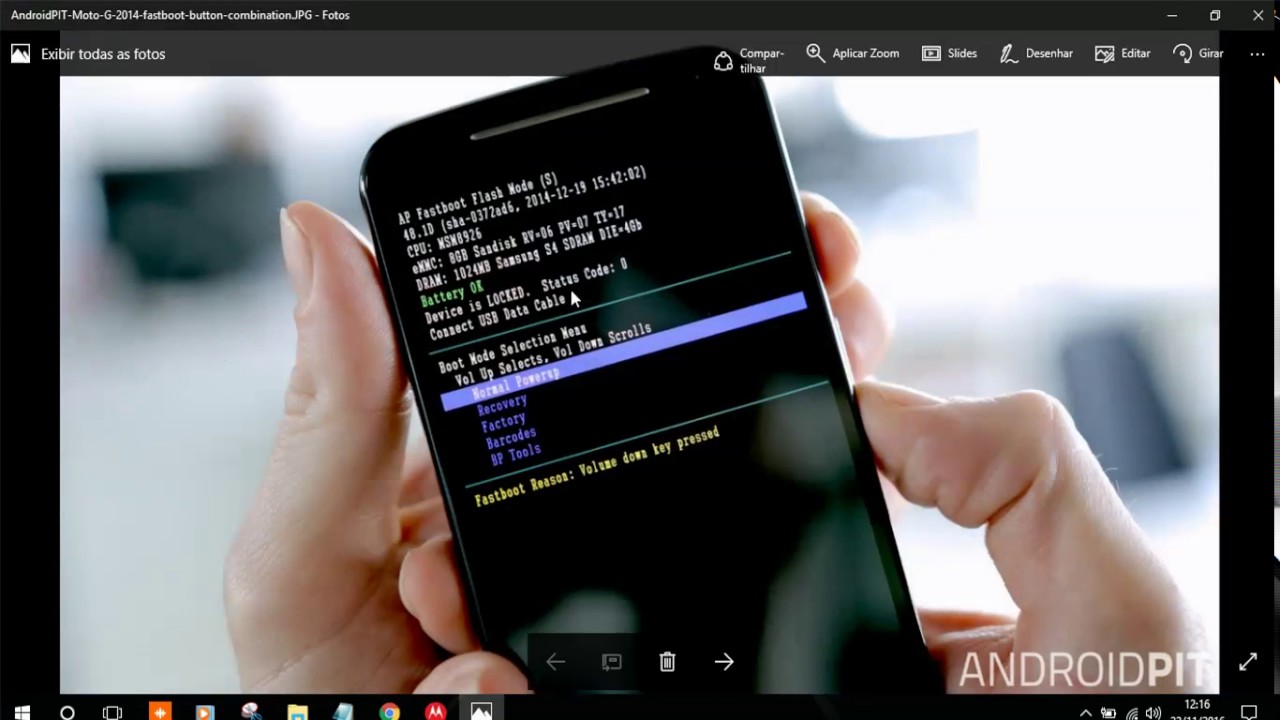 moto X correcao "Boot up failed" e "Invalid CID" - YouTube