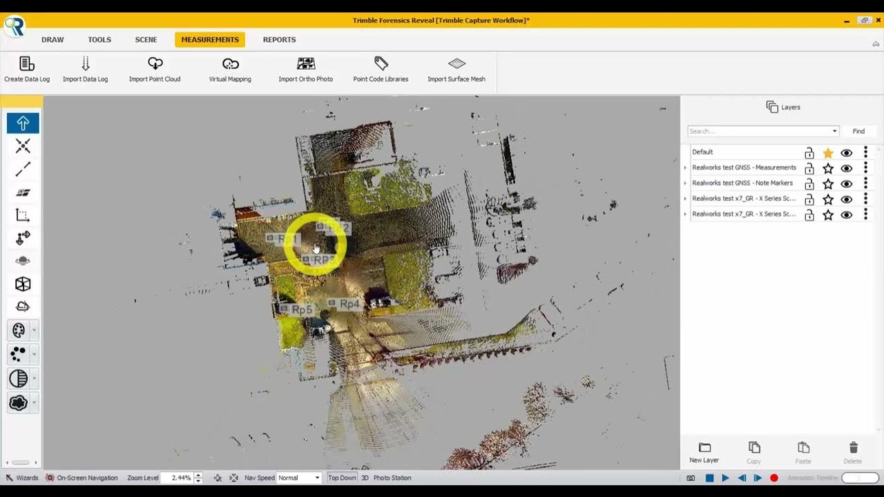 Trimble Reveal Point Cloud Classification And Segmentation Youtube