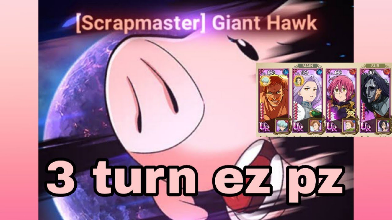 GIANT HAWK EXTREME 3 TURN EZ PZ | 7DS GRAND CROSS - YouTube