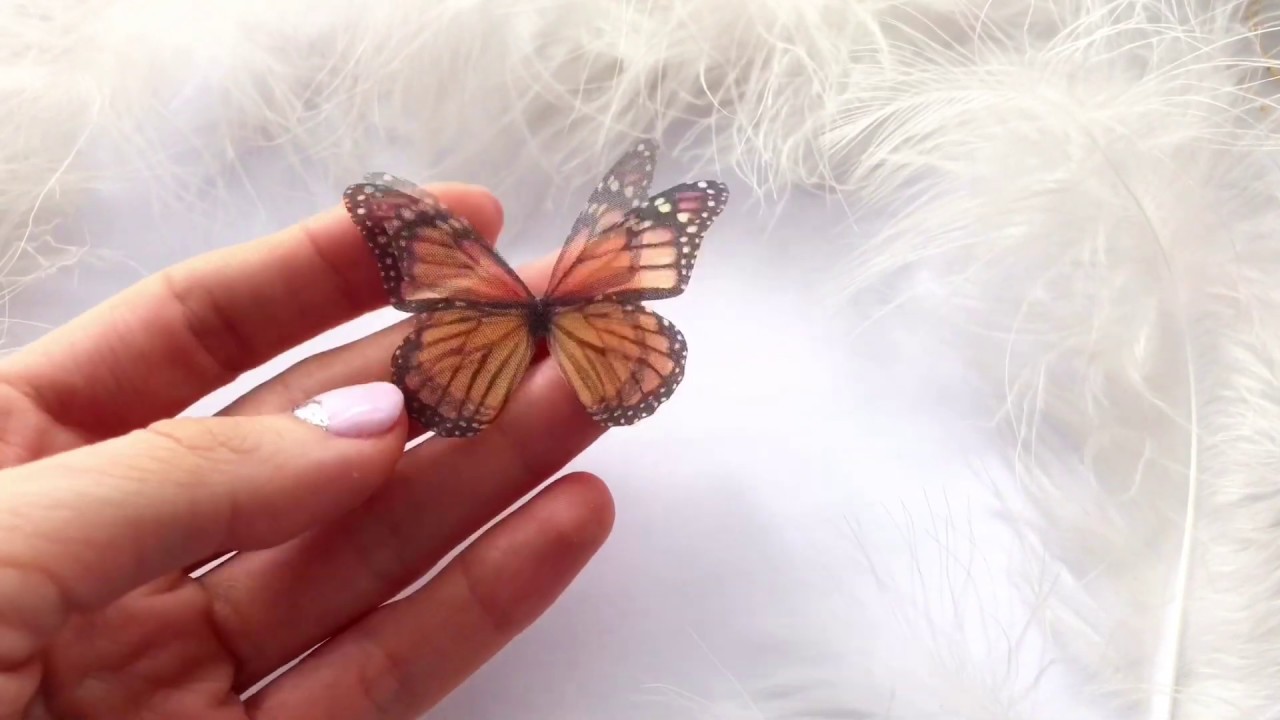Silk Monarch Butterfly | Silk Butterflies Design by Alina Zadorozhna ...