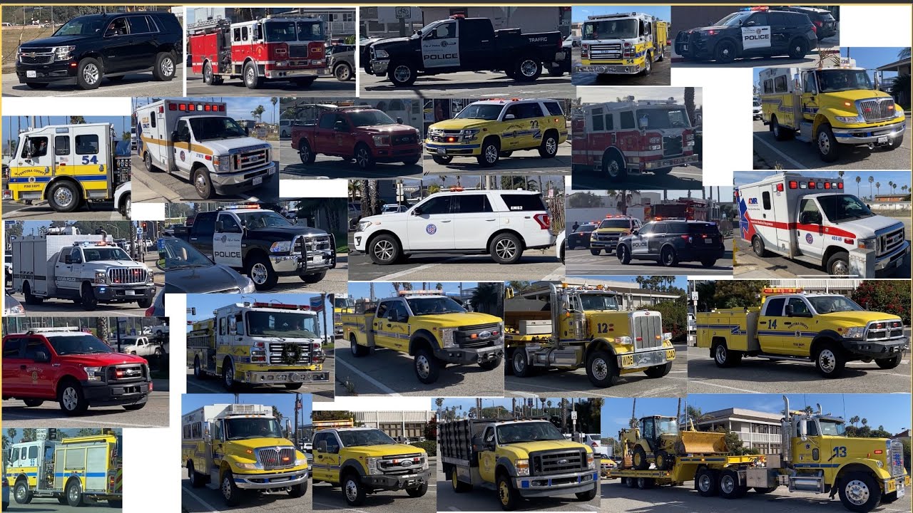 *MAJOR RESCUE* Various Ventura County Fire Department Units onscene a ...