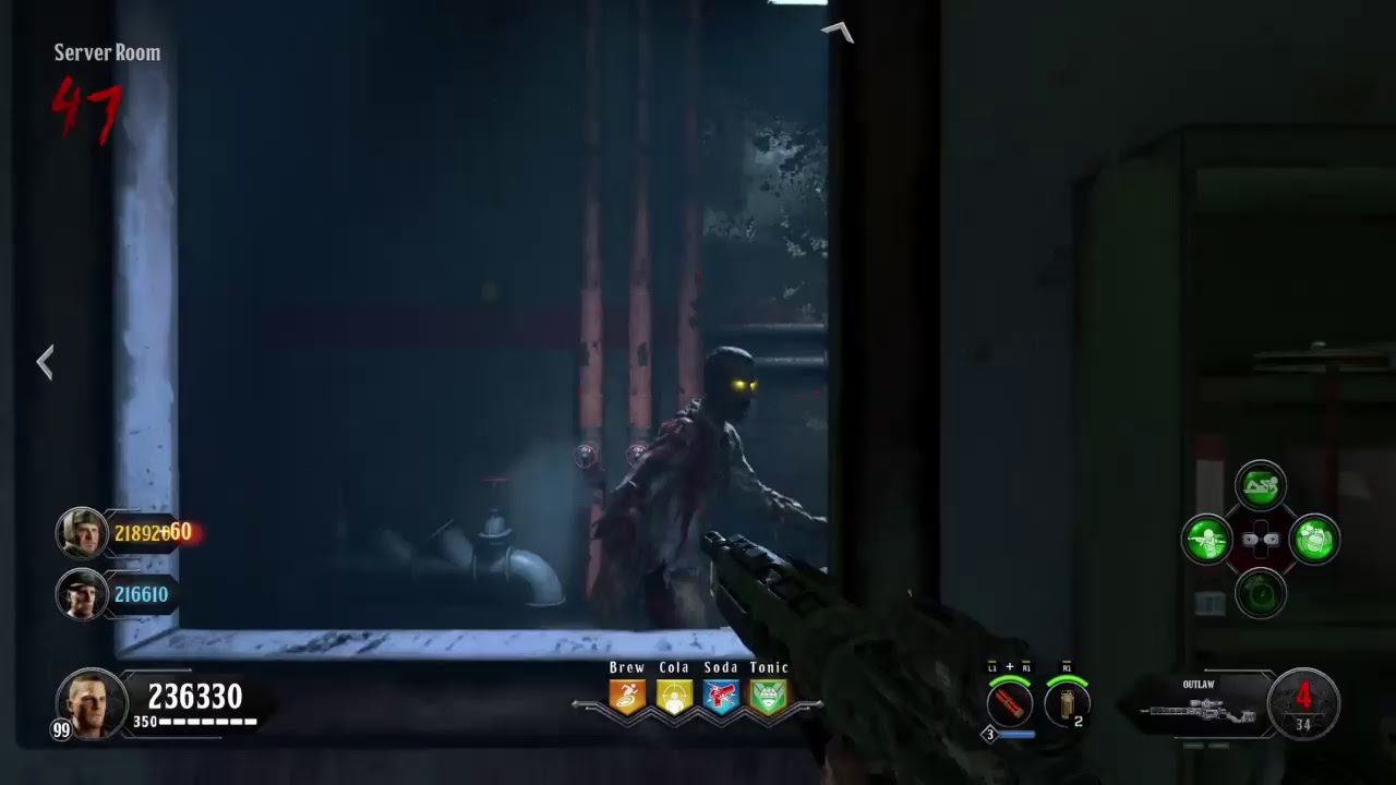 Cod zombies classified map - YouTube