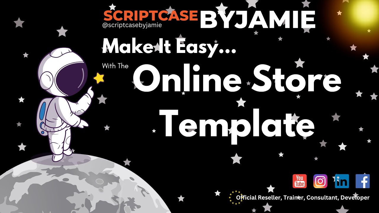 Exploring the Scriptcase Online Store Template - Tips and Tricks - YouTube