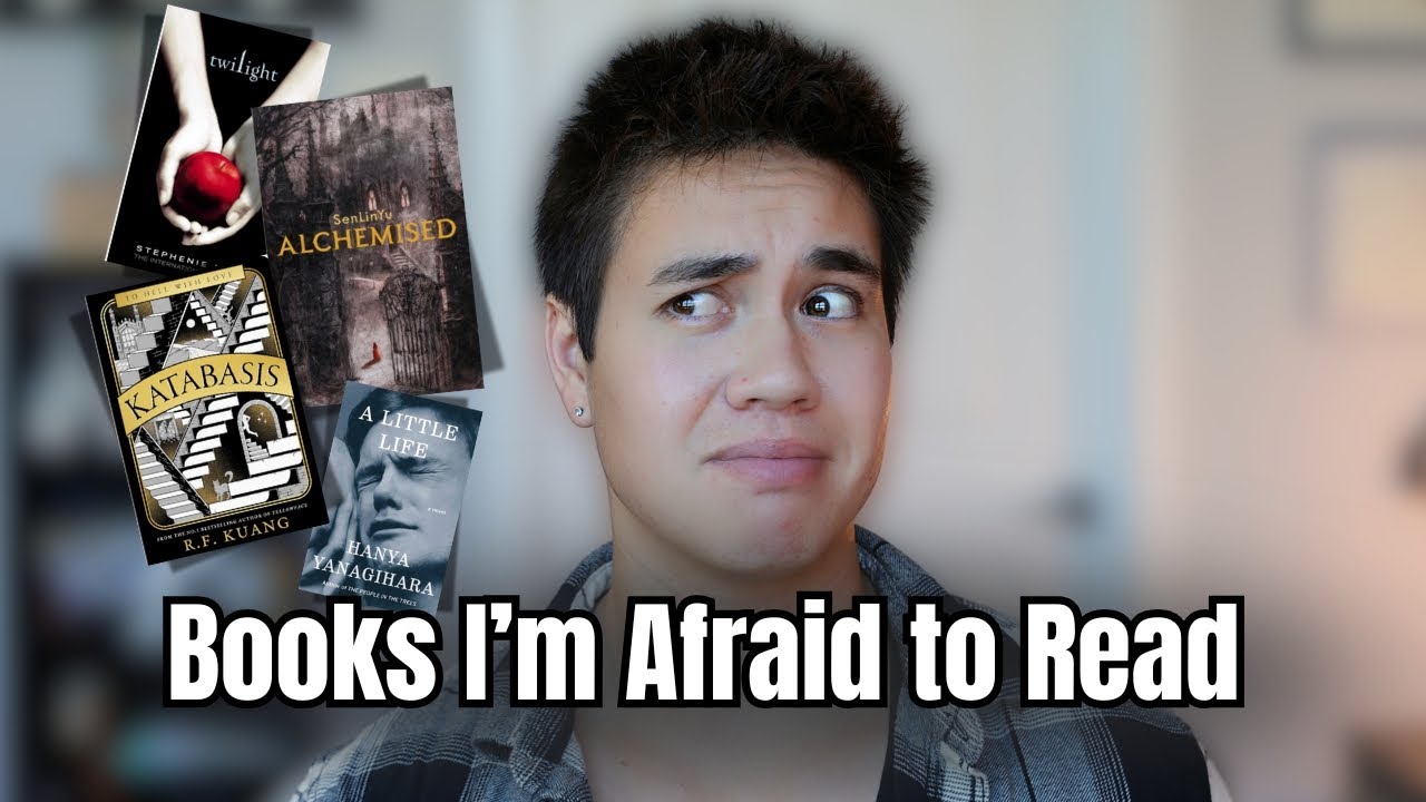 5 (THICK) books I am afraid to read - YouTube