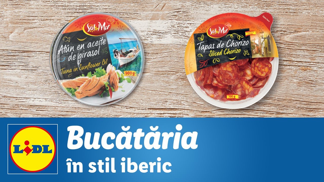Saptamana in stil iberic la Lidl • din 1 Mai 2023 - YouTube