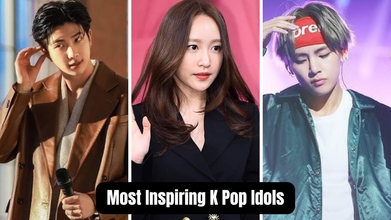 Top 10 Most Inspiring K Pop Idols. - YouTube