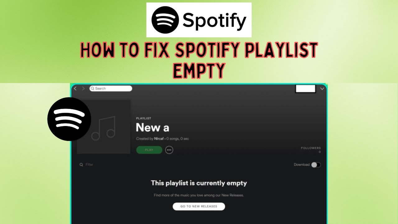 How to Fix Spotify Playlist Empty 2026 (working method) - YouTube