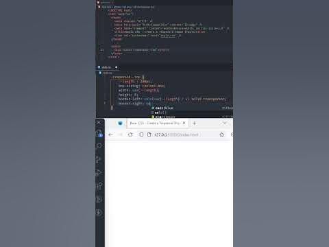 Basic CSS - Create a Trapezoid Shape (Top) #shorts - YouTube