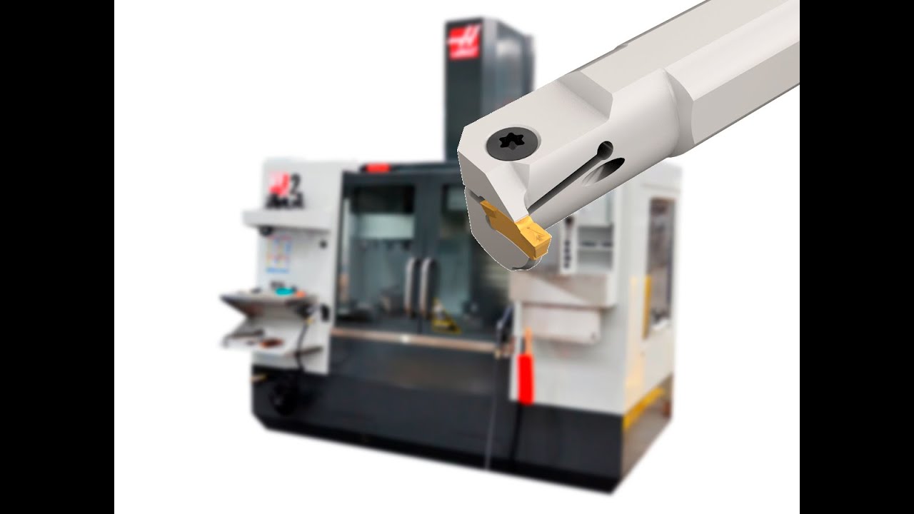 Adaptation of the turning tool for milling operation - YouTube