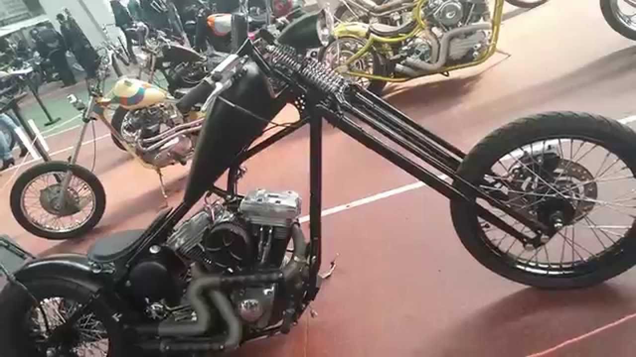 Custom Chopper show RMC 2015 - YouTube