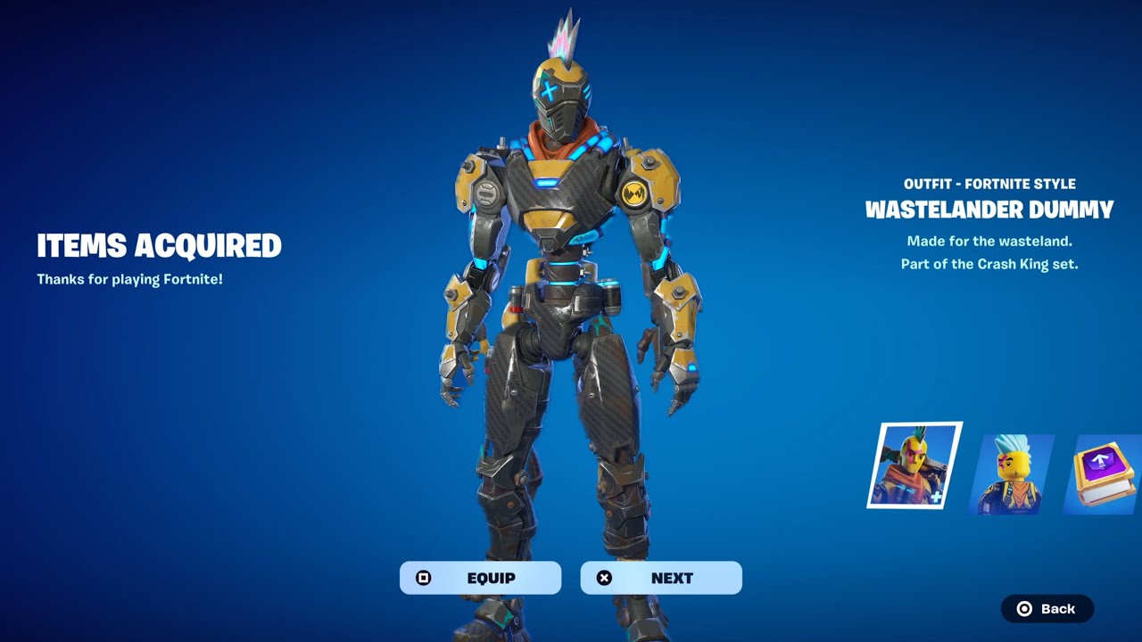 HOW TO GET ARMORED WASTELANDER DUMMY SKIN EARLY IN FORTNITE! - YouTube